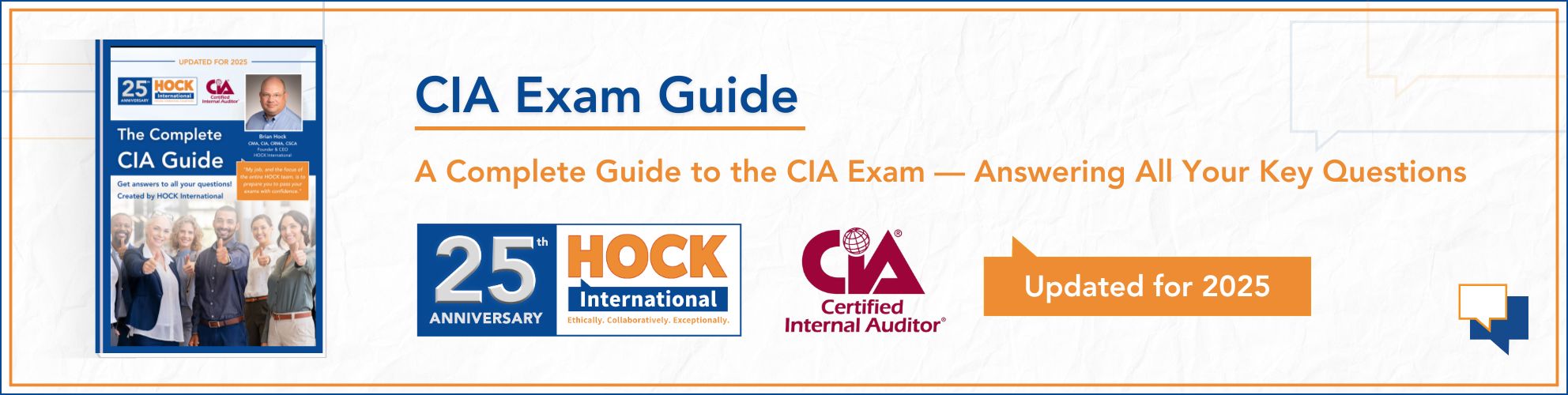 CIA Exam Guide - HOCK International