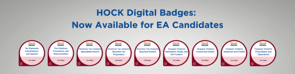 Introducing HOCK Digital Badges for EA Exam Candidates - HOCK International