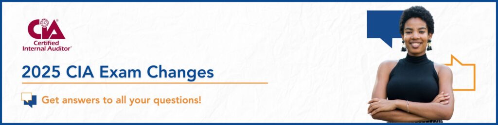 CIA Exam and Study Materials Changes - HOCK International