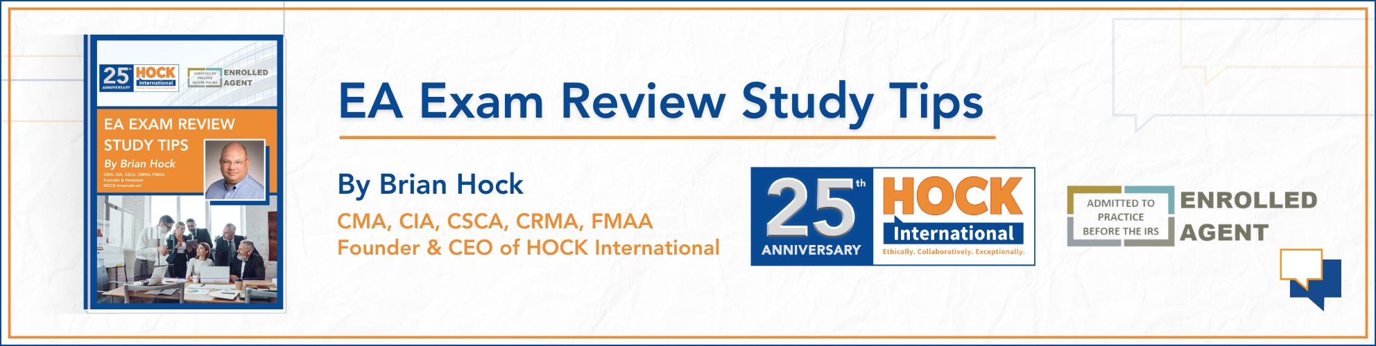 Enrolled Agent Exam Study Tips - HOCK International